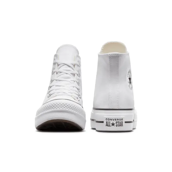 CONVERSE Chuck Taylor All Star Lift Platform Canvas Shoes - White