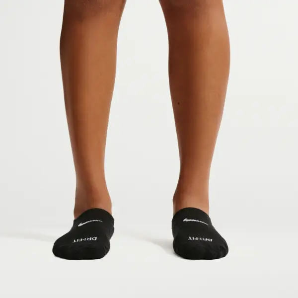 Nike Everyday Plus Cushioned Training Footie Socks - Black