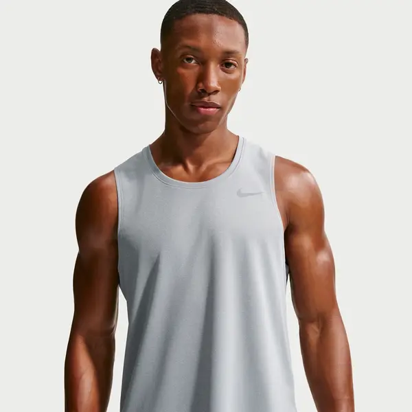 Nike Dri-fit Running Tank Top - Grey