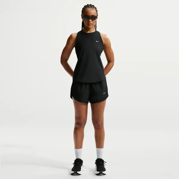 Nike Tempo Dri-fit Mid-rise Brief-lined Running Shorts - Black