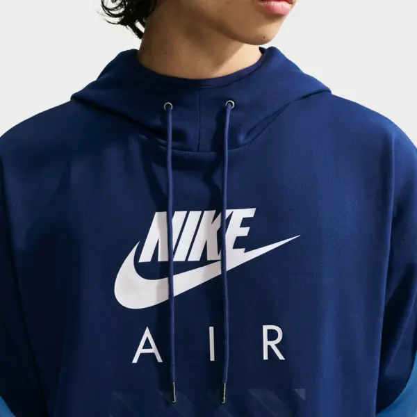 Nike Air Fleece Pullover Hoodie - Blue