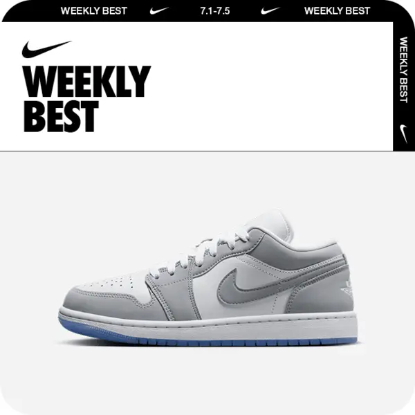 JORDAN 1 Low Sneakers - White