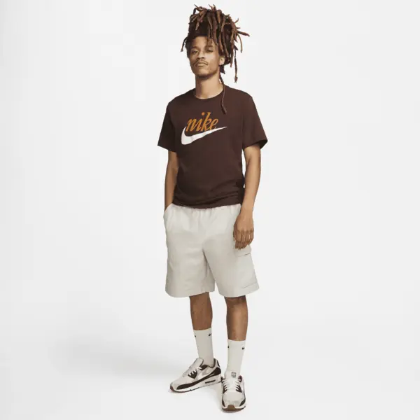 Nike Club Woven Cargo Shorts - Brown