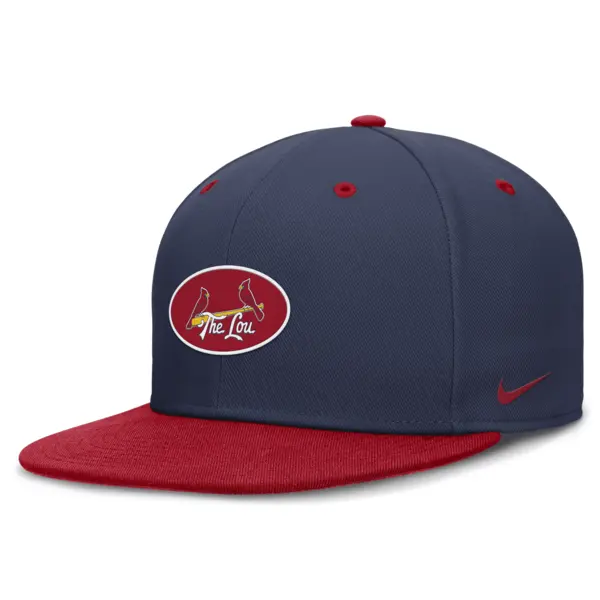 Nike St. Louis Cardinals City Connect Dri-fit Fitted Hat - Red