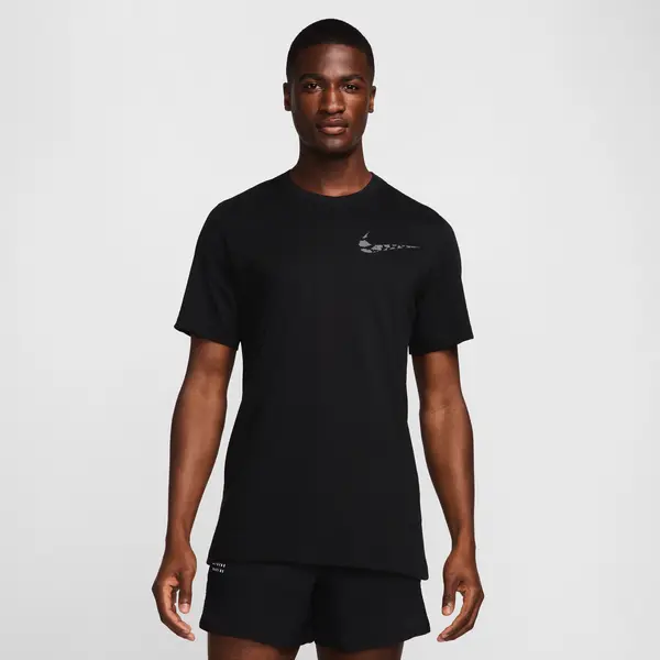 NN Running Team ランニングTシャツ DRI-FIT NIKE Nike Running Division Dri-Fit Running T-Shirt In Black - 28% Off
