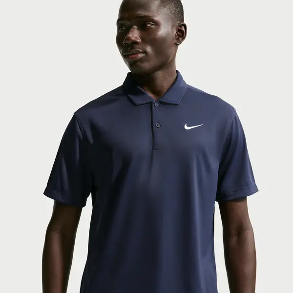 Nike Court Dri-fit Tennis Polo - Blue