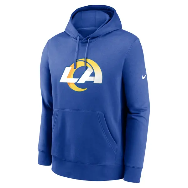 Nike Los Angeles Rams Nfl Pullover Hoodie - Blue