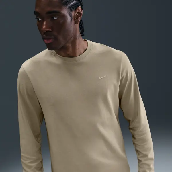 Nike Primary Dri-fit Long-sleeve Versatile Top - Brown