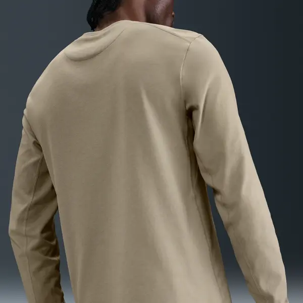 Nike Dri-fit Long-sleeve Versatile Top - Brown