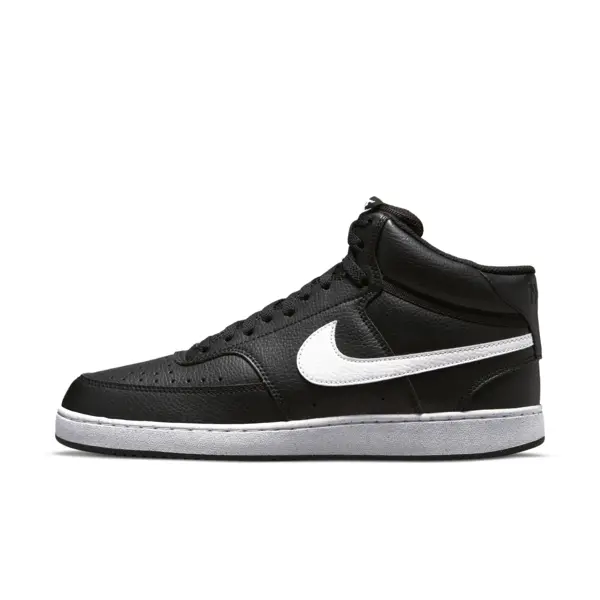 Nike Court Vision Mid Next Nature Sneakers - Black
