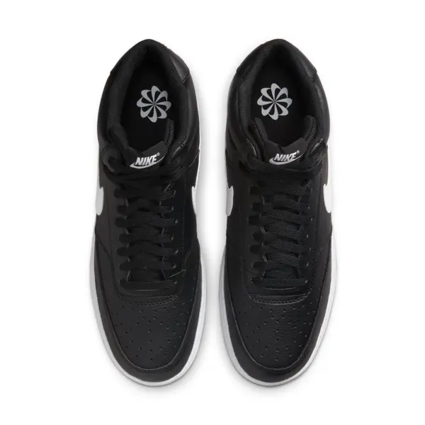 Nike Court Vision Mid Next Nature Sneakers - Black