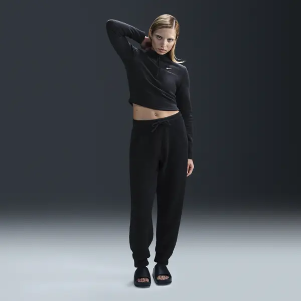 Nike Sportswear Phoenix Cozy Bouclé Knit Pants - Black