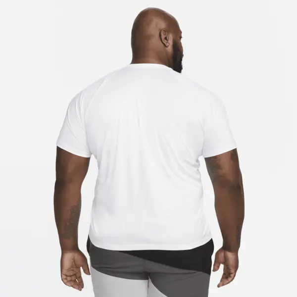 Nike Hydroguard Essential Dri-fit Uv Short Sleeve Top - White