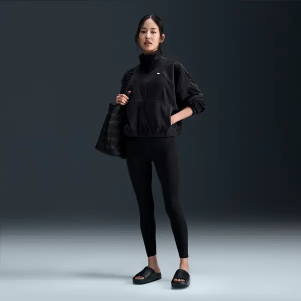 Nike One Therma-fit Oversized 1/2-zip Fleece Top