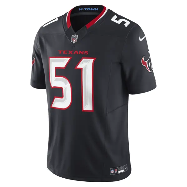 Nike Will Anderson Jr. Houston Texans Dri-fit Nfl Limited Football Jersey - Blue