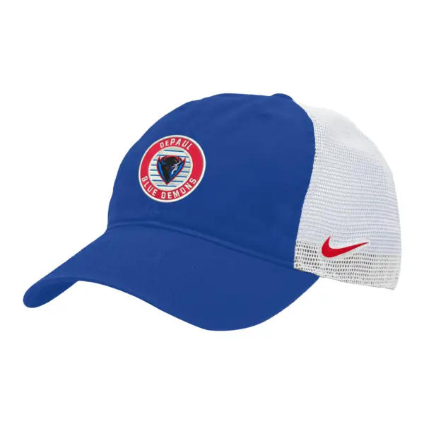 Nike Depaul Heritage86 College Trucker Hat - Blue