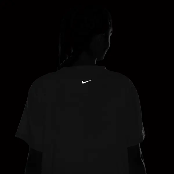 Nike One Relaxed Dri-fit Short-sleeve Top - Grey