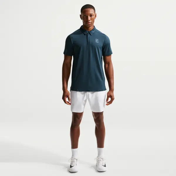 Nike Court Advantage Dri-fit 6" Tennis Shorts - White