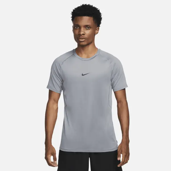 Nike Pro Dri-fit Slim Short-sleeve Top - Grey