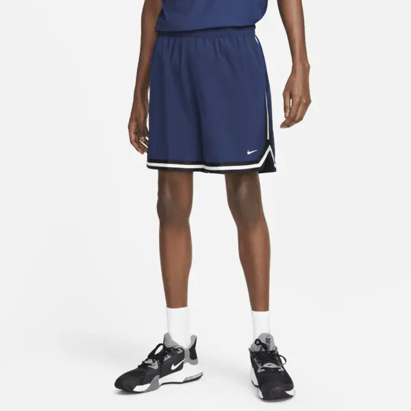 Nike Dri-fit 6" Uv Woven Basketball Shorts - Blue