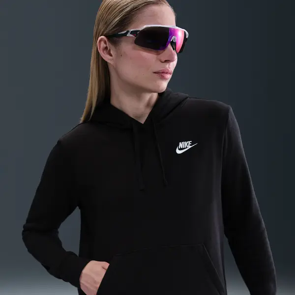 Nike Sportswear Club Fleece Pullover Hoodie - Black