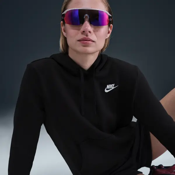 Nike Club Fleece Pullover Hoodie - Black