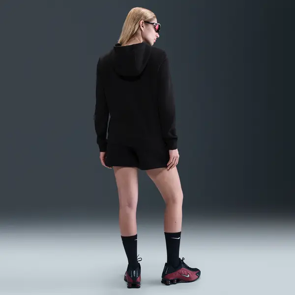 Nike Club Fleece Pullover Hoodie - Black