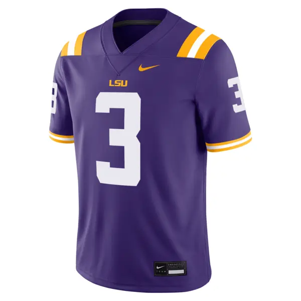 Nike Odell Beckham Jr Lsu Tigers College Game Jersey - Purple