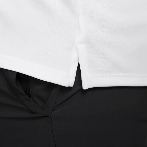 Nike Miler Dri-fit Short-sleeve Running Top - White