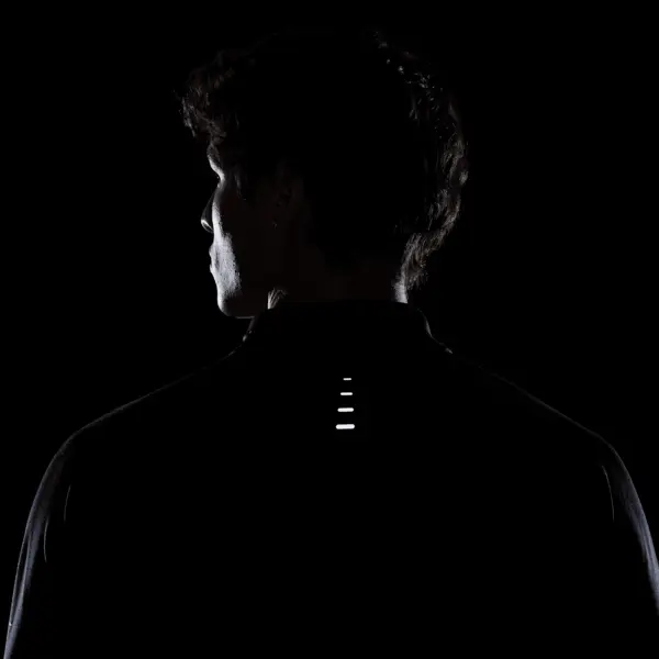 Nike Stride Dri-fit 1/2-zip Running Top - Black