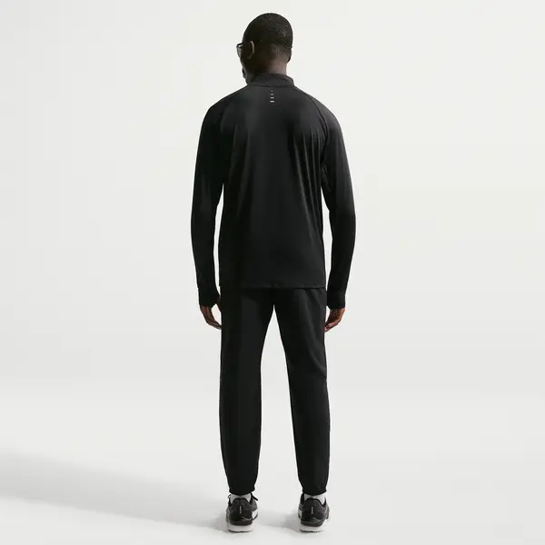 Nike Stride Dri-fit 1/2-zip Running Top - Black