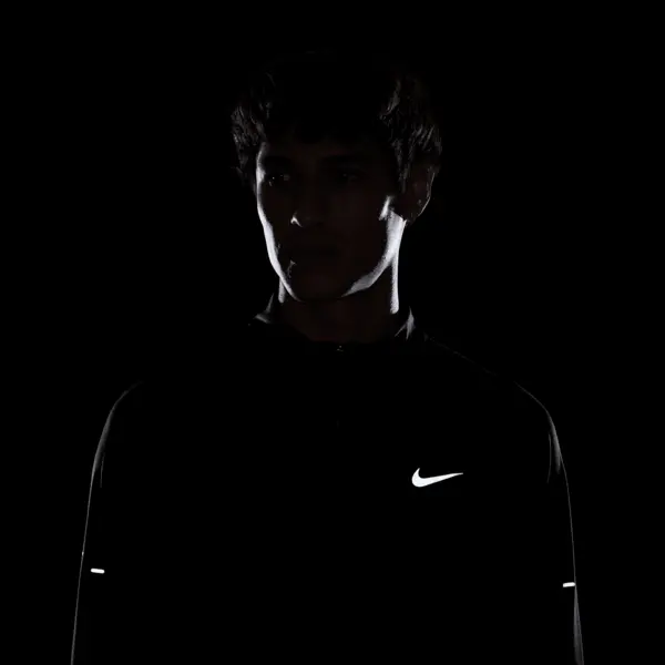 Nike Stride Dri-fit 1/2-zip Running Top - Black