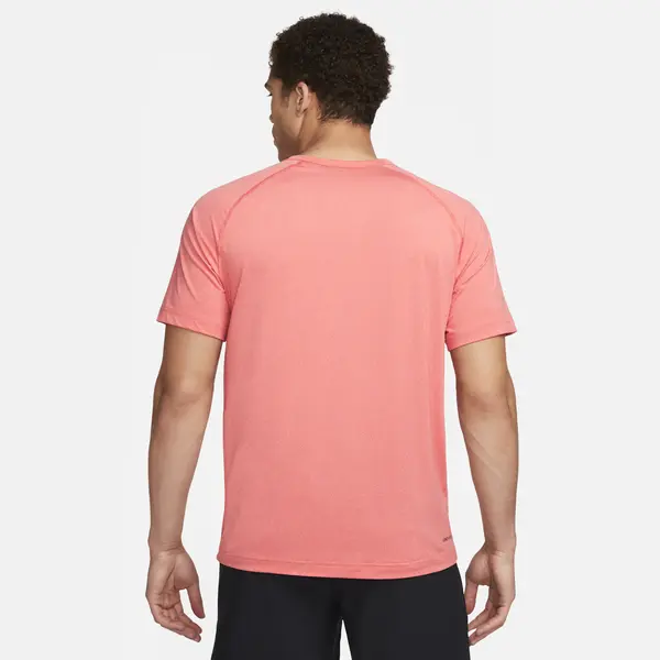 Nike Dri-fit Short-sleeve Fitness Top - Red