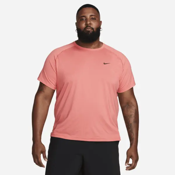 Nike Dri-fit Short-sleeve Fitness Top - Red
