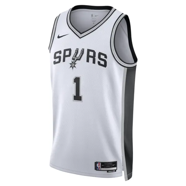 Nike San Antonio Spurs Association Edition Dri-fit Nba Swingman Jersey - White
