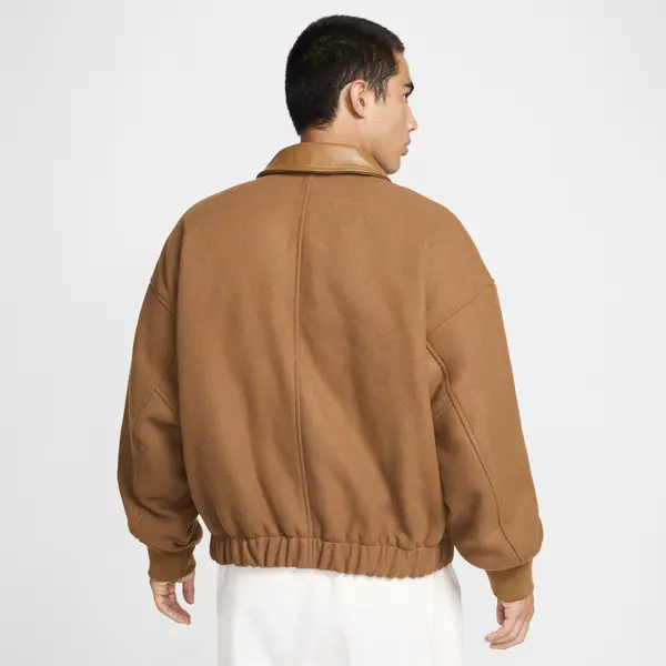Nike Solo Swoosh Wool Varsity Jacket