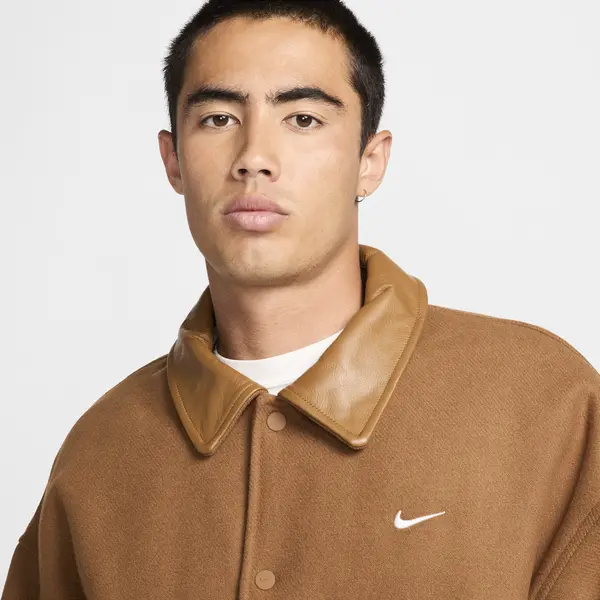 Nike Solo Swoosh Wool Varsity Jacket