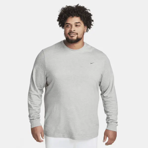 Nike Primary Dri-fit Long-sleeve Versatile Top - Grey