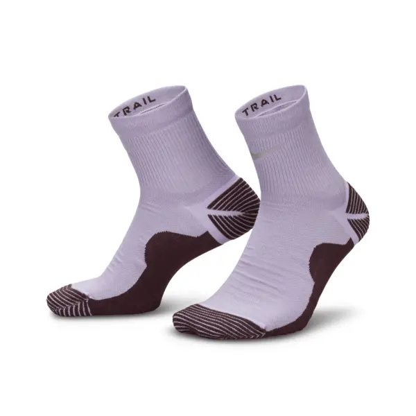 Nike Trail Running Crew Socks - Purple