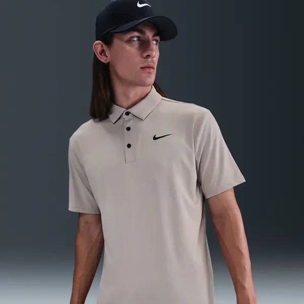 Nike Tour Dri-fit Heathered Golf Polo