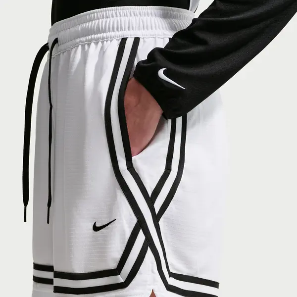 Nike Crossover Dri-fit 5" Basketball Shorts - White