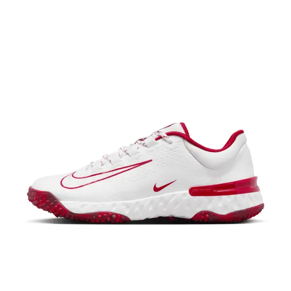 Nike Alpha Huarache Elite 4 Turf Softball Shoes - White