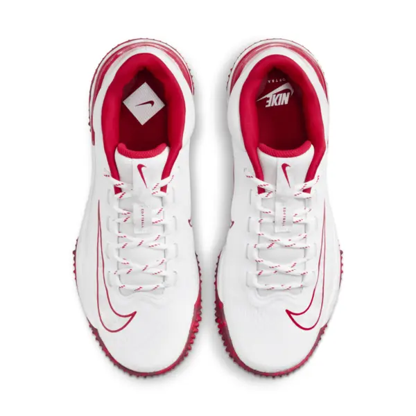 Nike Alpha Huarache Elite 4 Turf Softball Shoes - White