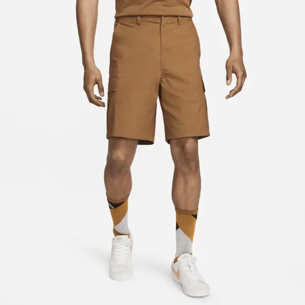 Nike Club Woven Cargo Shorts - Brown