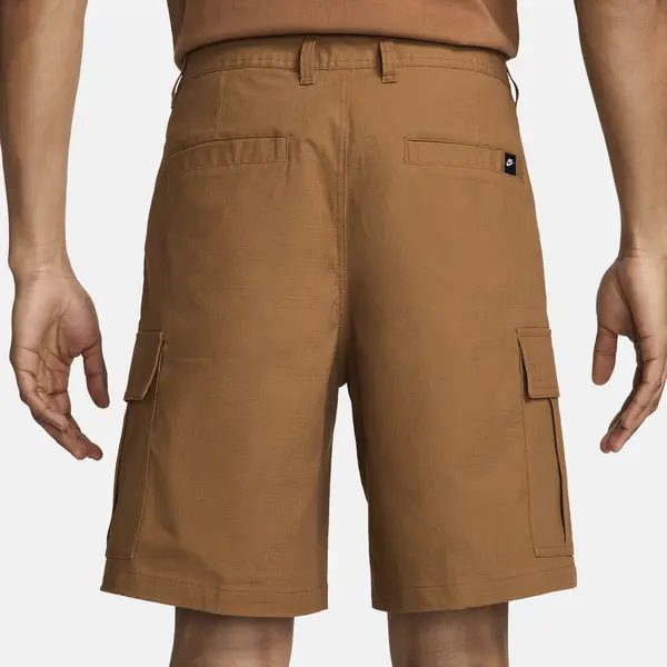 Nike Club Woven Cargo Shorts - Brown