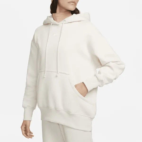 Nike Sportswear Phoenix Fleece Oversized Pullover Hoodie - Brown