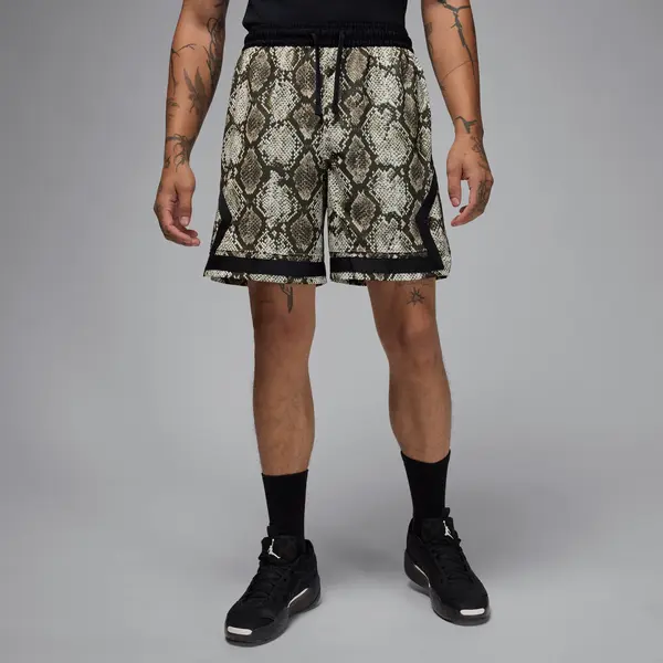 JORDAN Sport Dri-fit Mesh Diamond Shorts - White
