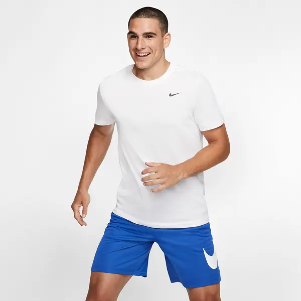 Nike Dri-fit Fitness T-shirt - White