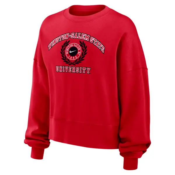 Nike Winston-salem College Crew-neck Sweatshirt - Red