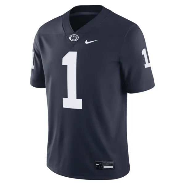 Nike Penn State Nittany Lions Dri-fit College Game Jersey - Blue